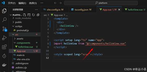 Vue3项目符号使用一直飘红【网上配置后均无效的情况请看！！】declare Module Vue不生效 Csdn博客