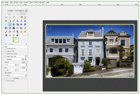 How To Cut Out A Border Using GIMP