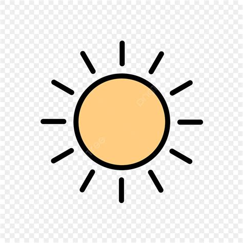 벡터 태양 아이콘 맑은 클립 아트 태양 아이콘 태양 Png 일러스트 및 벡터 에 대한 무료 다운로드 Pngtree