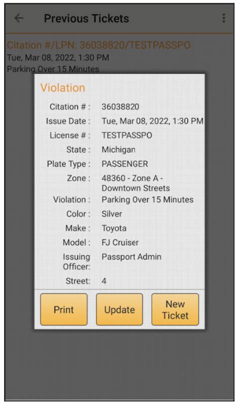 Opsman Mobile User Guide Passport Inc