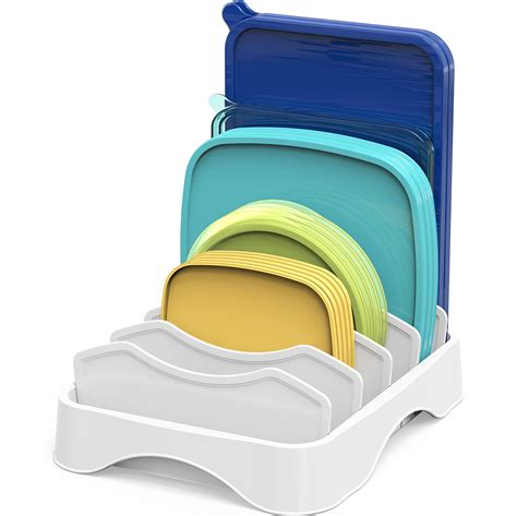 Simple Houseware Food Container Lid Organizer