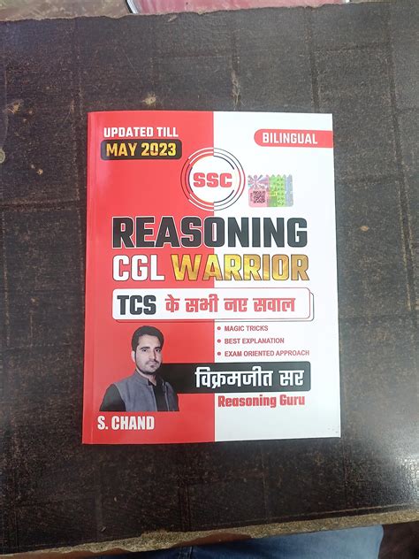 Buy Ssc Reasoning Cgl Warrior Tcs All New Question Update Till May 2023 By Vikramjeet Sir