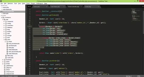 17 Laravel Ecommerce Book Store Orders View Show All Users Orders
