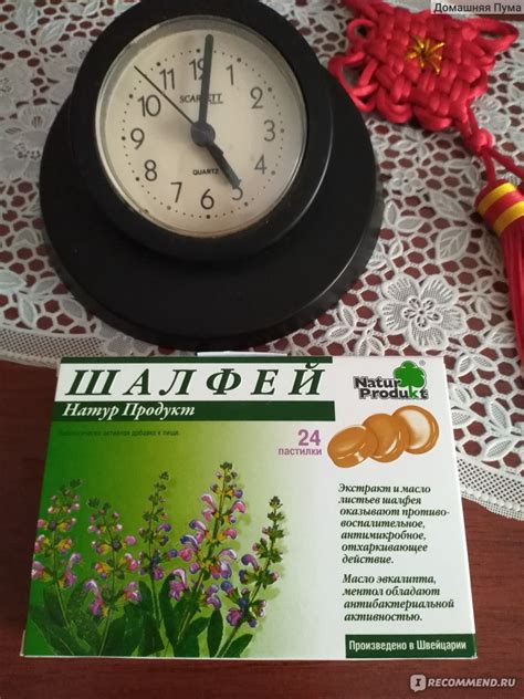 Антисептическое средство Natur Produkt Шалфей, пастилки для ...
