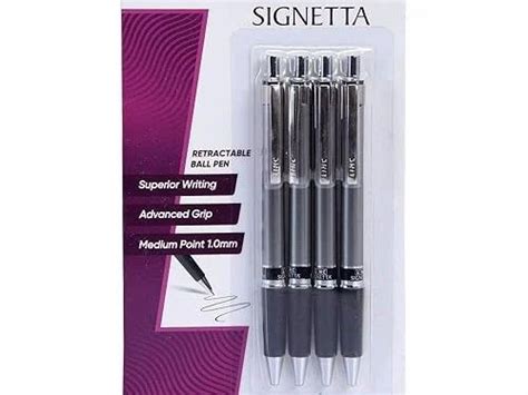 Linc Ball Pen Signetta 5 Pcs Pen Black at 70 piece लक पन Ab Gallery New Delhi ID