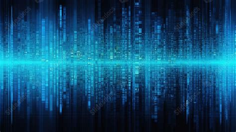 Computer Virus 3d Rendering Of Abstract Noise Effect And Glitched