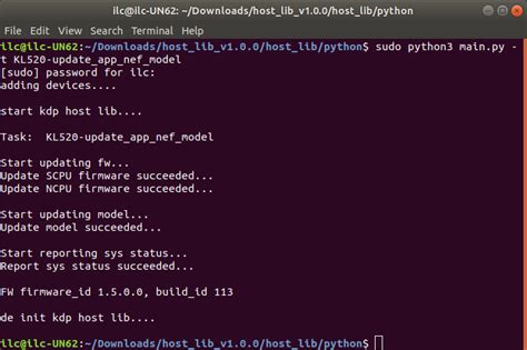 how can i run the compiled bie and nef and get the hardware usage of the kneron dongle
