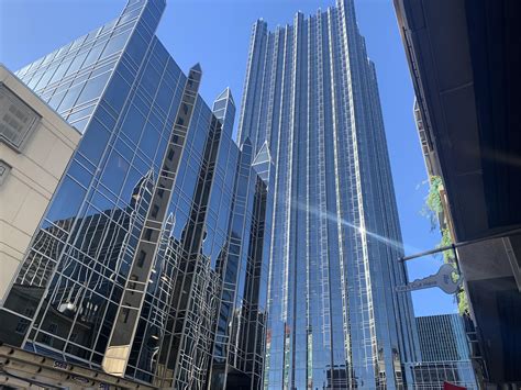 Looking Up At One Ppg Place R Pittsburghporn