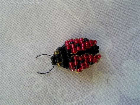 Beaded Ladybug By Mybeadedfantasy On Deviantart