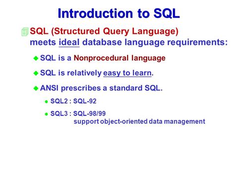 Chapter 7 Introduction To Structured Query Language Sql Ppt Download