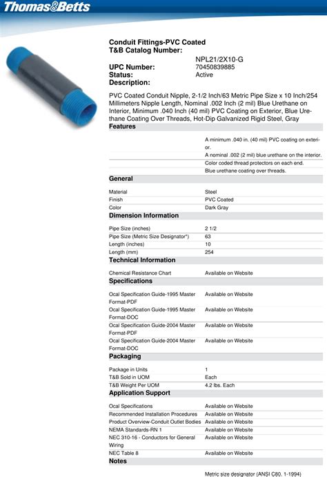 Product Detail Manual