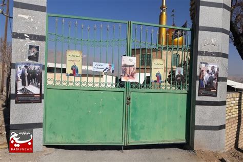 پایگاه های مقاومت بسیج سرخه به عکس شهید سلیمانی آذین بسته شد