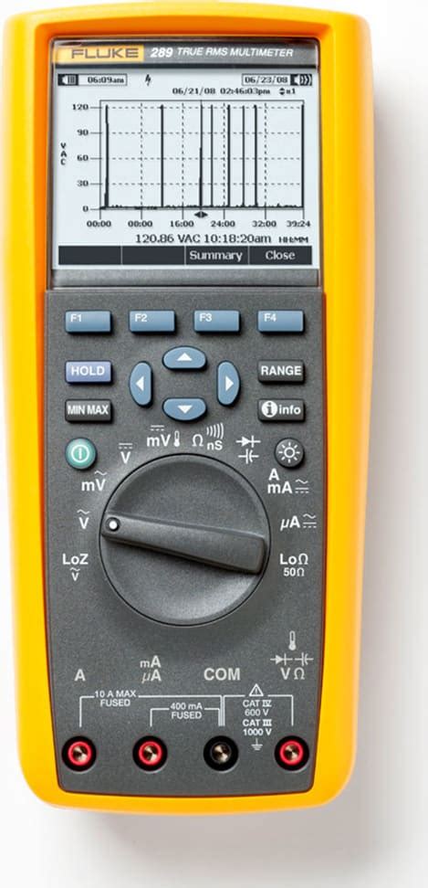 Fluke 289 True Rms Multimeter With Trend Capture Tequipment