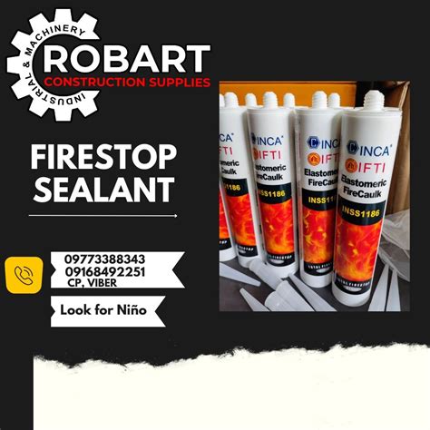 Firestop Sealant Commercial And Industrial Construction Tools And Equipment On Carousell