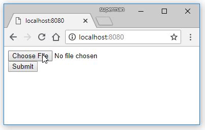 Code ví dụ Node js Upload File với module Formidable