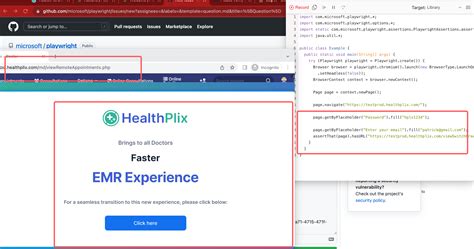 [how to click on button part of form tag] · issue 18414 · microsoft