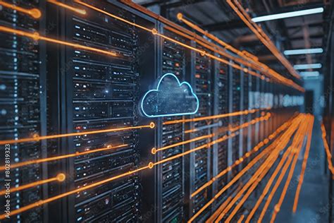 Serverless Technology On Hybrid Cloud Network With Modern Digital Infrastructure Equipment