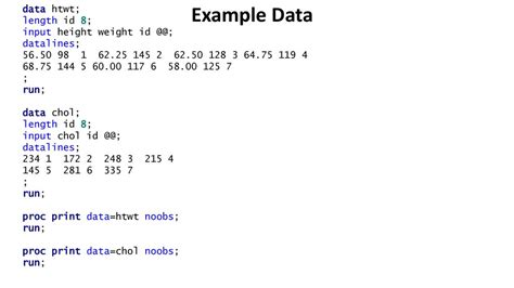 Match Merge In The Data Step Ppt Download