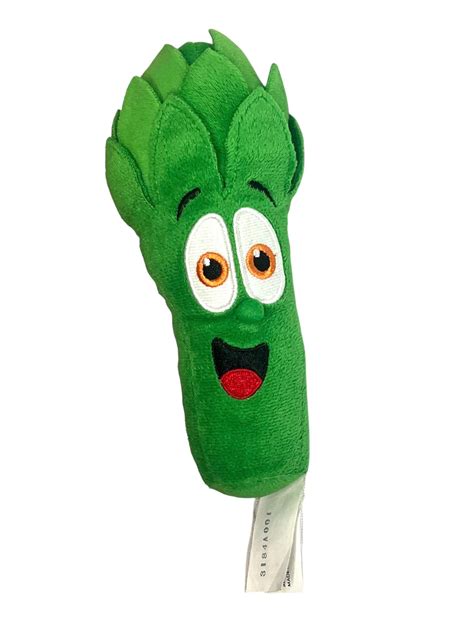 Veggietales Archibald Asparagus Bean Bag Plush Toy Doll Show Series