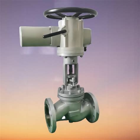 V V Cast Iron On Off Multi Turn Electric Actuated Globe Valve