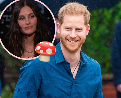 Prince Harry Stayed At Celeb Crush Courteney Cox S Home And Did A