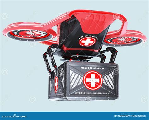 3d Design Concept Isometric Drones Flying Quadcopters With Remote Controls Remote Controlled