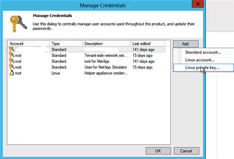 Veeam Create Linux User For Private Key Login Credentials Veeam Create Linux User For Private Key Login Credentials