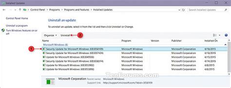 Как да премахнете актуализацията на Windows 10 за да се върнете към