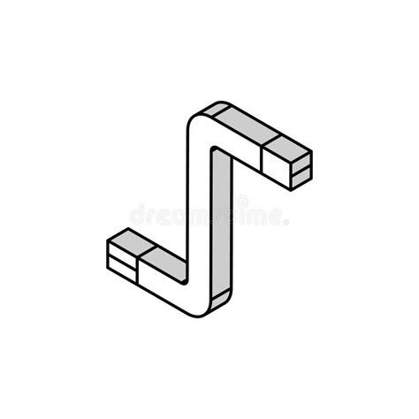 Hex Key Assembly Furniture Isometric Icon Vector Illustration Stock Vector Illustration Of