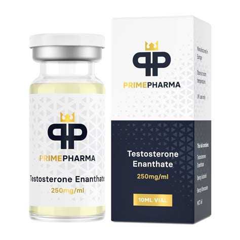 Testosterone Enanthate Prime Pharma 250mg 10ml Sterois