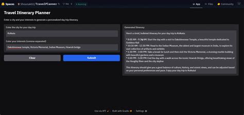 Shounak Mandal On Linkedin Ai Langchain Python Traveltech Webdev