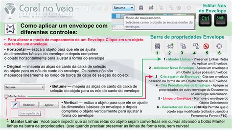 Coreldraw X7 Iniciantes Ferramentas Envelope Corel Na Veia