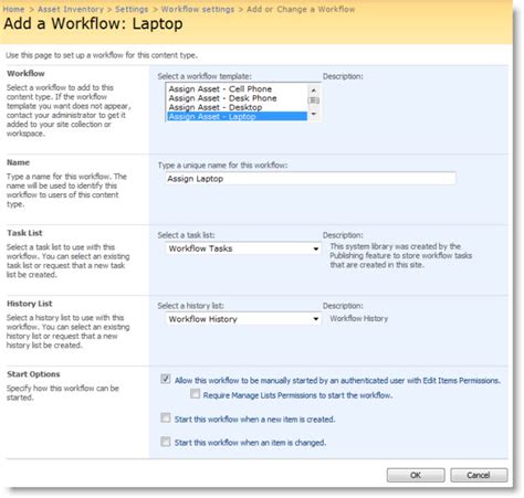 How To Associate A Workflow Conductor Workflow To A Content Type Bamboo Solutions