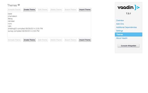 Vaadin 7 Control Panel Marketplace Liferay