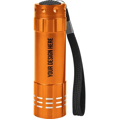 Customized Push Button Aluminum Flashlights