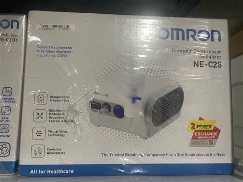 Nebulizer Omron With Neb Kit Set Health And Nutrition Medical Supplies And Tools On Carousell