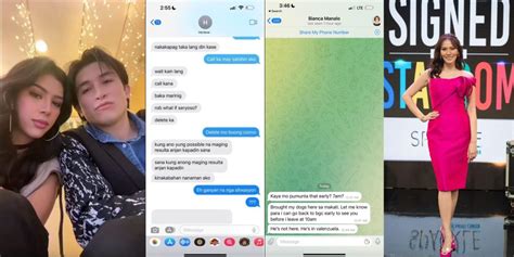 Rob Gomez Bianca Manalo And Herlene Budol Are Hot Topic Following Alleged Message Leaked The