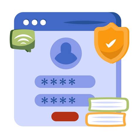 premium vector modern design icon of secure login