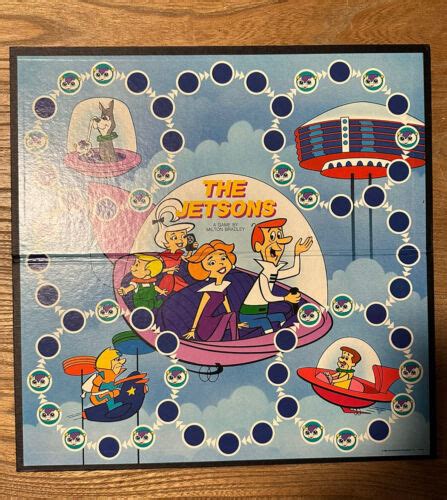The Jetsons Game Vintage Board Game Milton Bradley 1985 Complete 4673091840