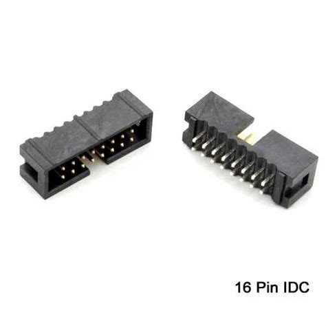 16 Pin IDC Male Header Connector PC Mount at 12 piece हडर कनकटर in Dharwad ID 16775008897