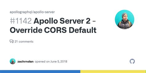 Apollo Server Override Cors Default Issue Apollographql Apollo Server Github