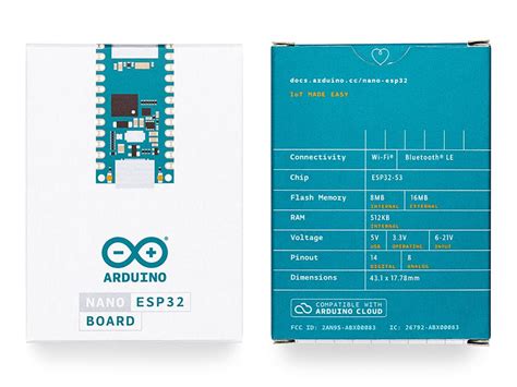 Köp Arduino Nano Esp32 No Headers Till Rätt Pris Electrokit