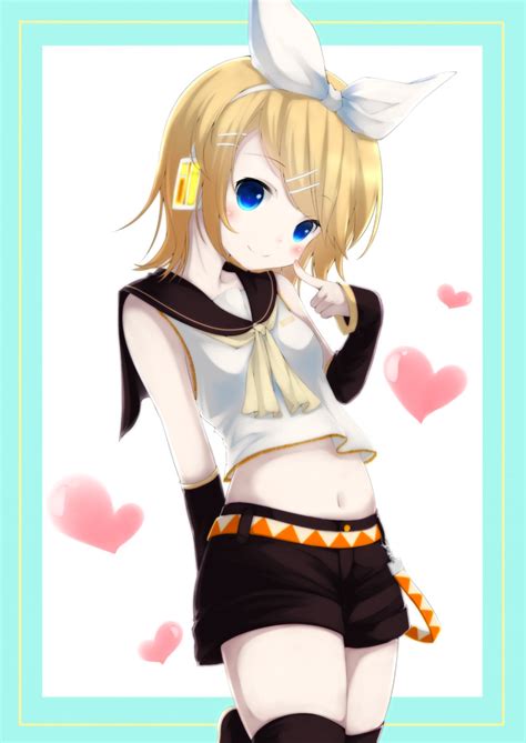Kagamine Rin Vocaloid Drawn By Umxzo Danbooru