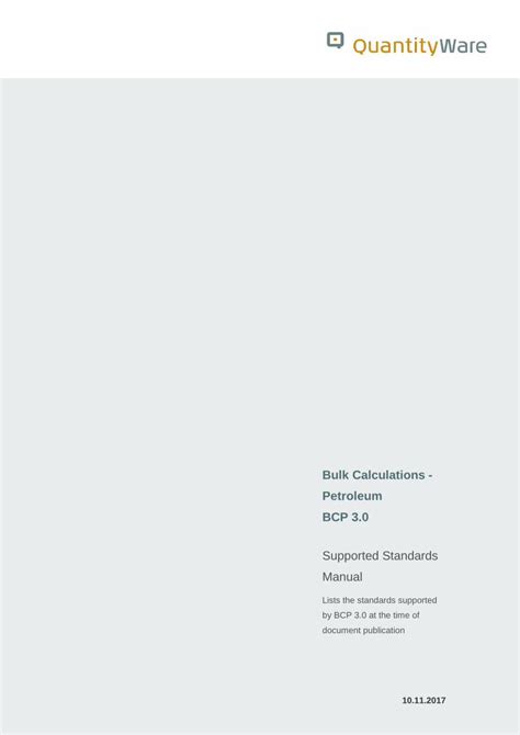 PDF Bulk Calculations Petroleum PDF FileStandards Temperature