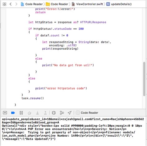 Ios How To Get Json Data With Post Method In Swift 3 Stack