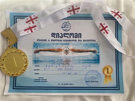 Знай наших 💪🏊‍♂️ В місті Тбілісі Грузія з 29 по 30 квітня 2023 року проходив чемпіонат Грузії