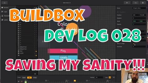 making a hyper casual game buildbox game dev log 028 saving to save my