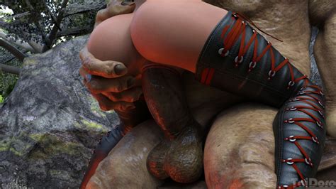 Rule 34 3d 3dart 3dx Ekfylia Elf Elf Female Fantasy Female Monster On