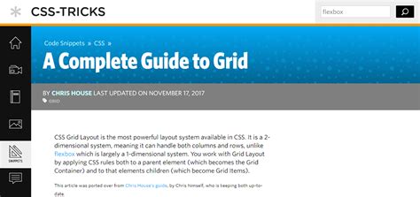 CSS Grid Layout Tutorials And Guides All You Need To Learn Kind Of