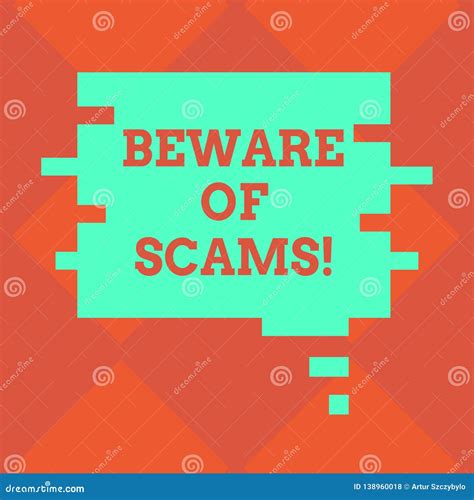 Handwriting Text Writing Beware Of Scams Concept Meaning Stay Alert To Avoid Fraud Caution Be
